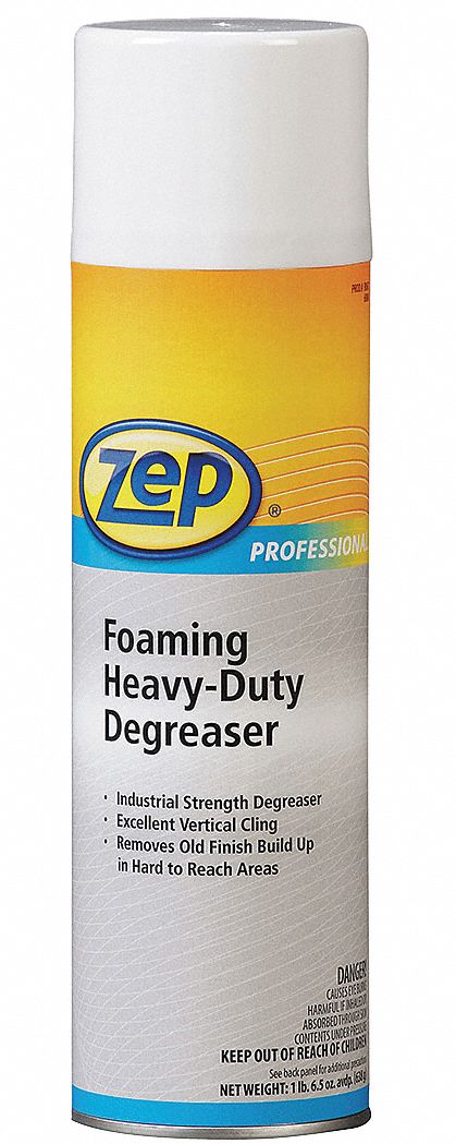 ZEP PROFESSIONAL, Water Based, Aerosol Spray Can, Heavy Duty Degreaser ...