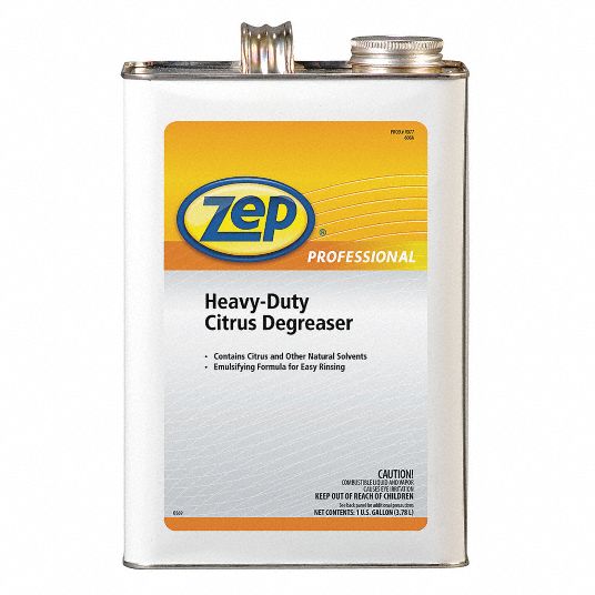 ZEP PROFESSIONAL, Citrus-Based Solvent, Can, Heavy Duty Citrus ...
