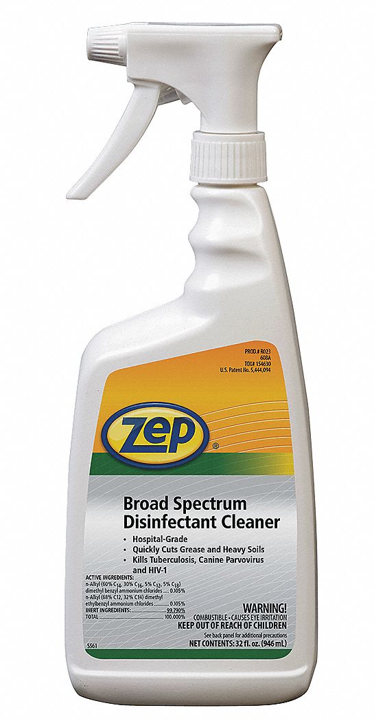 ZEP PROFESSIONAL, Citrus, Cleaner and Disinfectant - 3HUZ4|R02301 ...