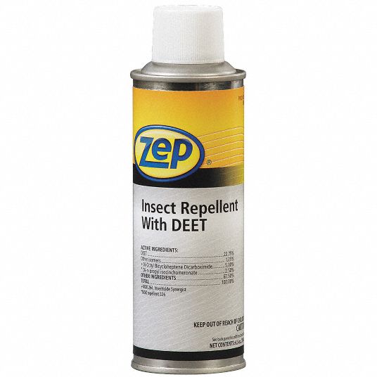 25.00% DEET Outdoor Only Insect Repellent, 7 oz. Aerosol - Grainger