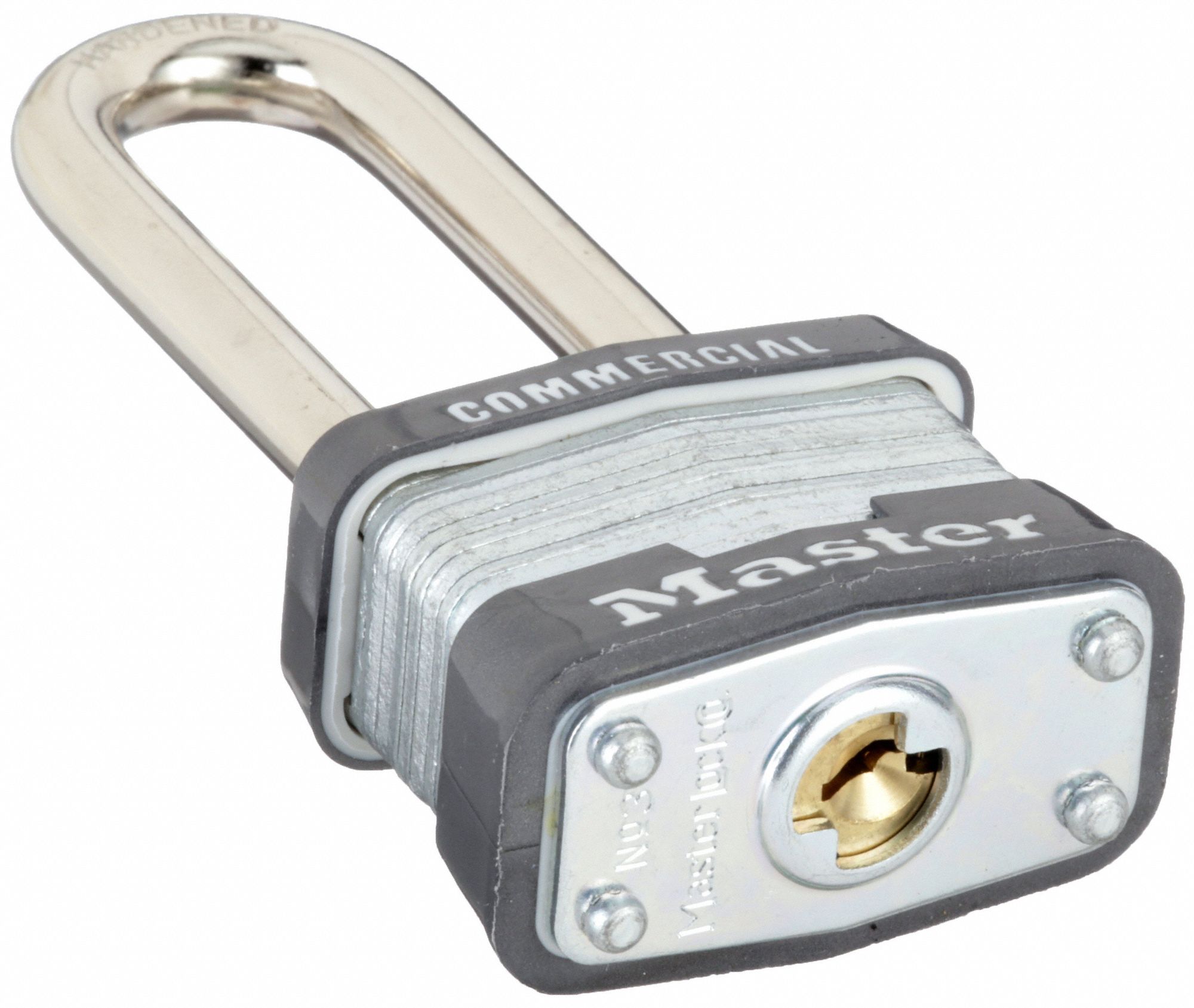 MASTER LOCK Padlock: 2 in Vertical Shackle Clearance, 5/8 in Horizontal ...
