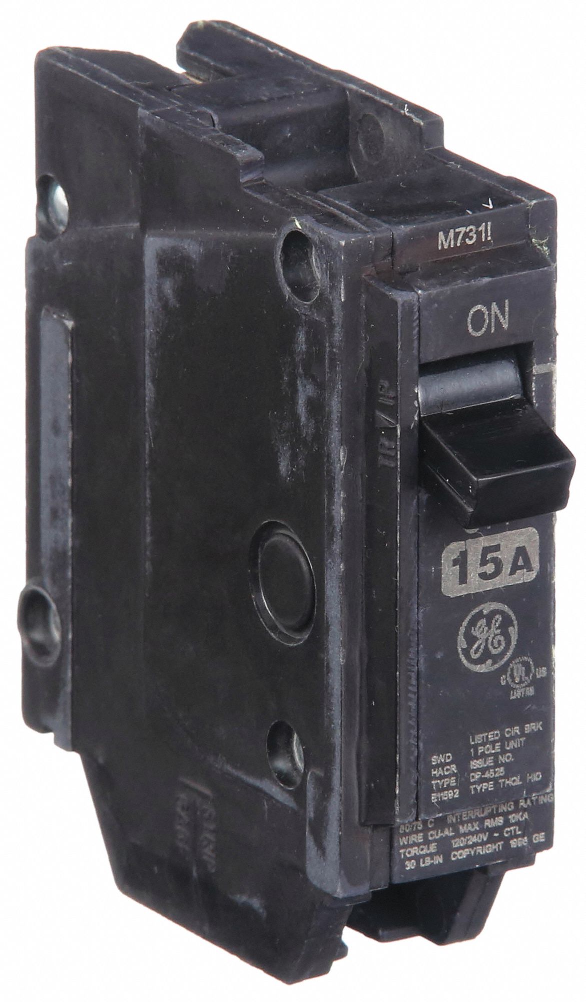 GE, THQL, 15 A, Miniature Circuit Breaker - 3HXH6|THQL1115HID - Grainger