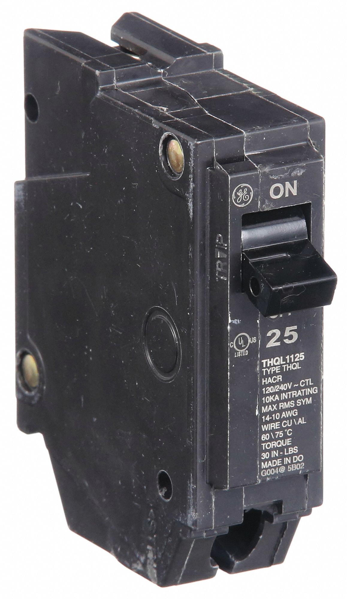 GE, THQL, 25 A, Miniature Circuit Breaker - 3HXJ3|THQL1125 - Grainger