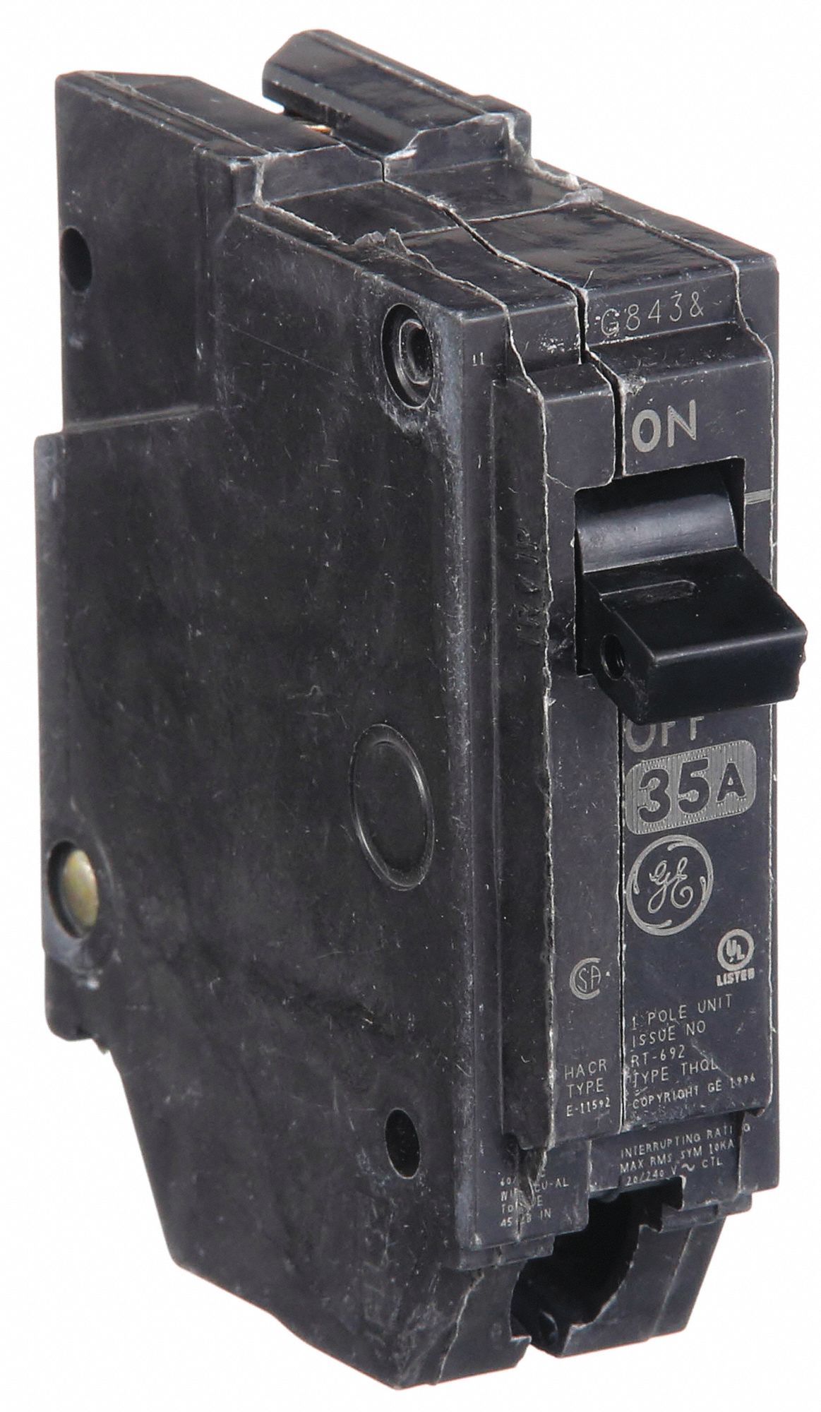 GE, THQL, 35 A, Miniature Circuit Breaker - 3HXJ7|THQL1135 - Grainger