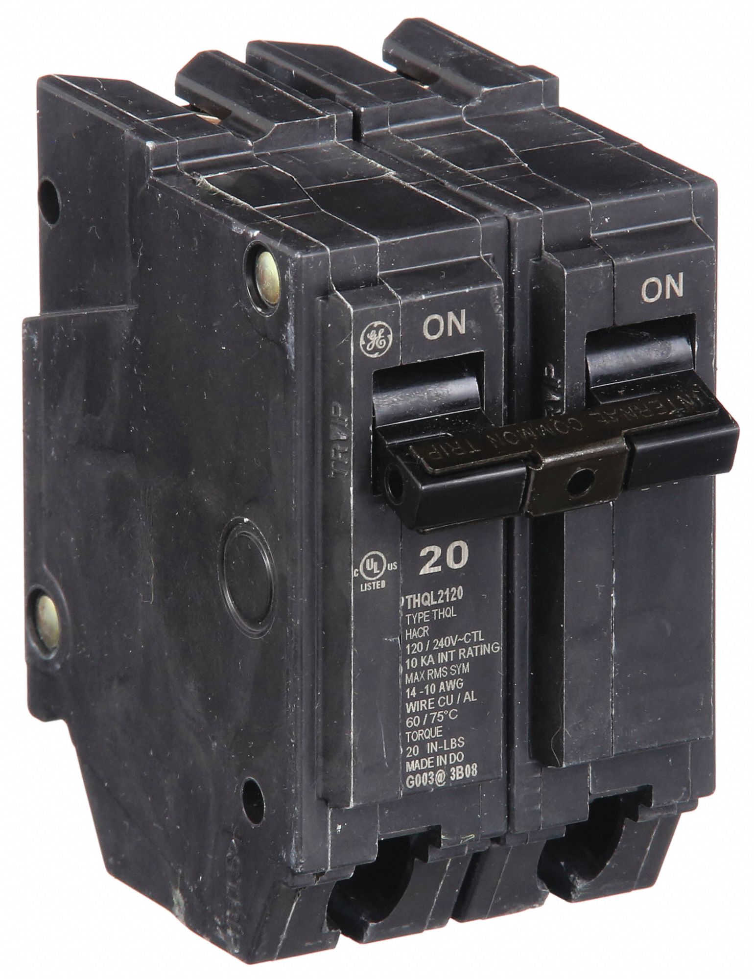GE, THQL, 20 A, Miniature Circuit Breaker - 3HXK8|THQL2120 - Grainger