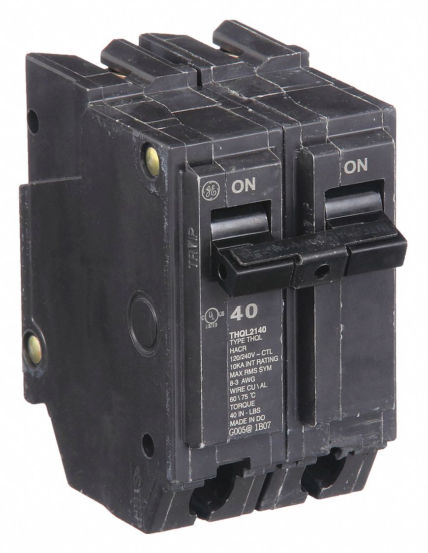 GE, THQL, 40 A, Miniature Circuit Breaker - 3HXL7|THQL2140 - Grainger