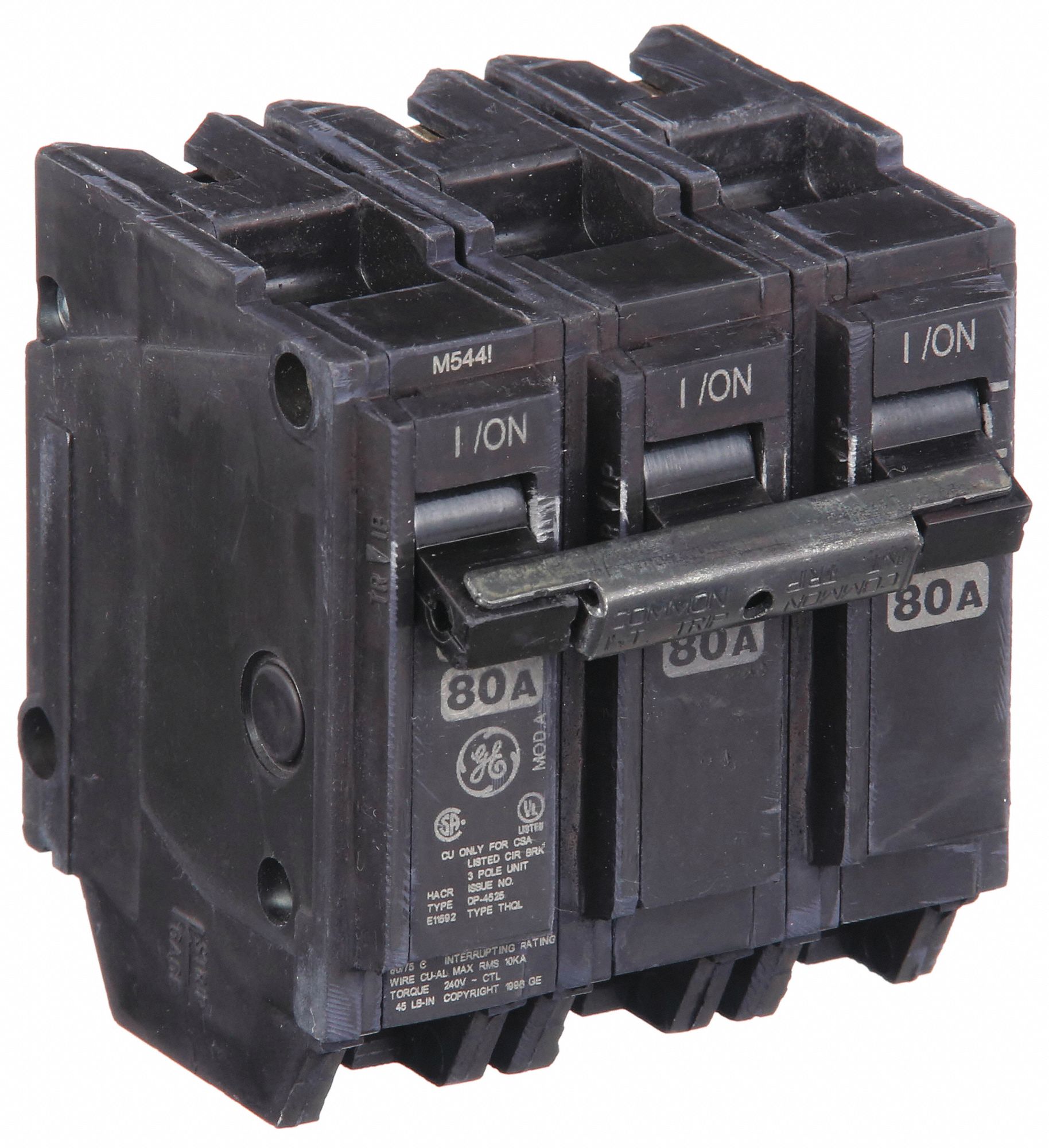 GE, THQL, 80 A, Miniature Circuit Breaker - 3HXN9|THQL32080 - Grainger