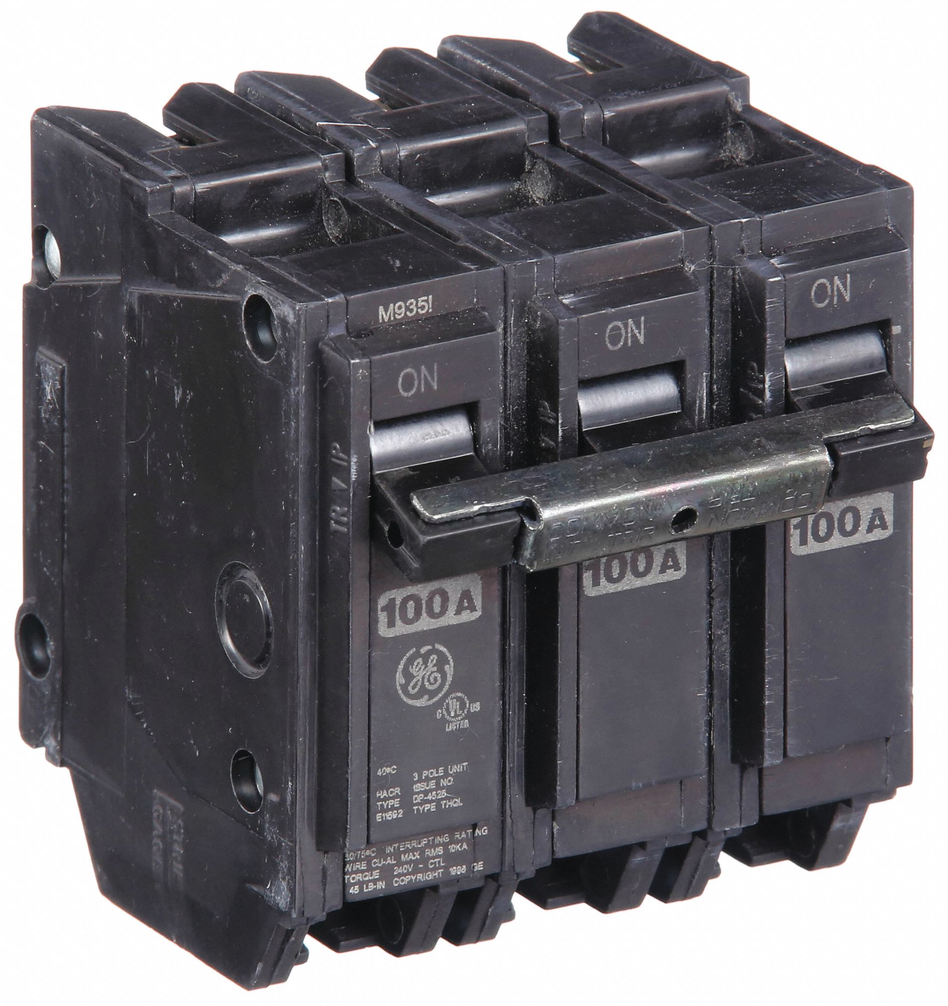 GE, THQL, 100 A, Miniature Circuit Breaker - 3HXP2|THQL32100 - Grainger