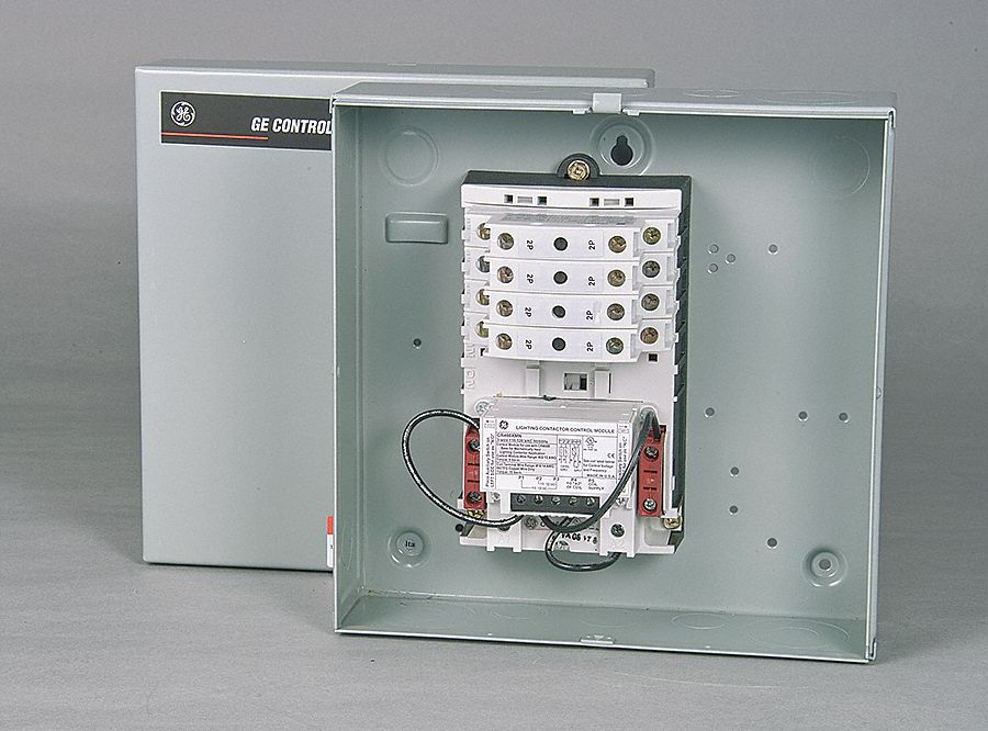 GE Lighting Magnetic Contactor, 120VAC Coil Volts, Contactor Type ...