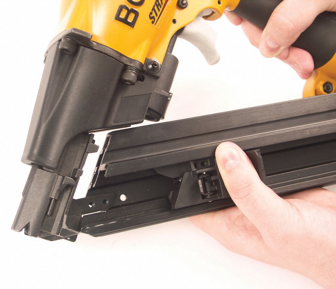BOSTITCH Nail Gun: Metal Connector, 35°, Paper, Sequential, For 1 1/2 ...
