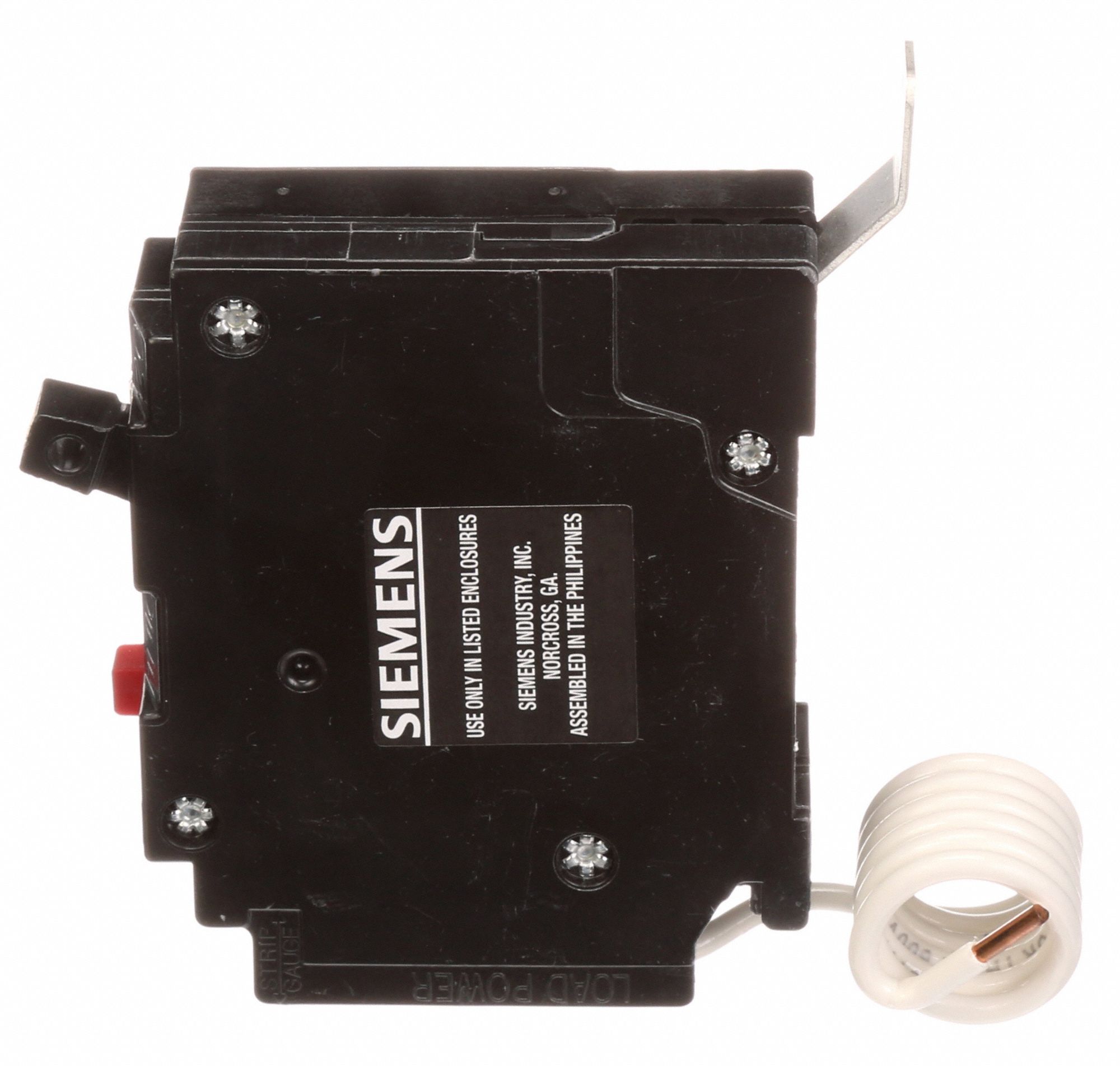 SIEMENS Miniature Circuit Breaker: 20 A Amps, 120V AC, Single Phase, 10kA at 120V AC, 1 Poles ...