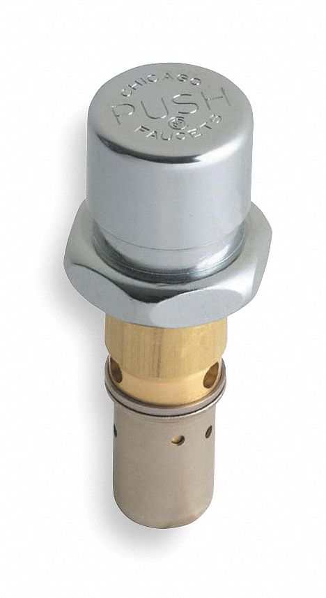 Slow Closing Push Button Cartridge for Chicago Faucets - Grainger