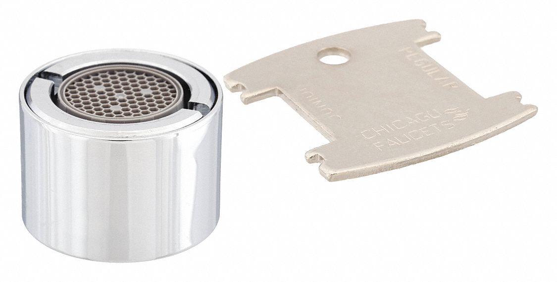 CHICAGO FAUCETS, 1.5 gpm Flow Rate, Laminar Flow Outlet, Outlet - 3JAR5 ...