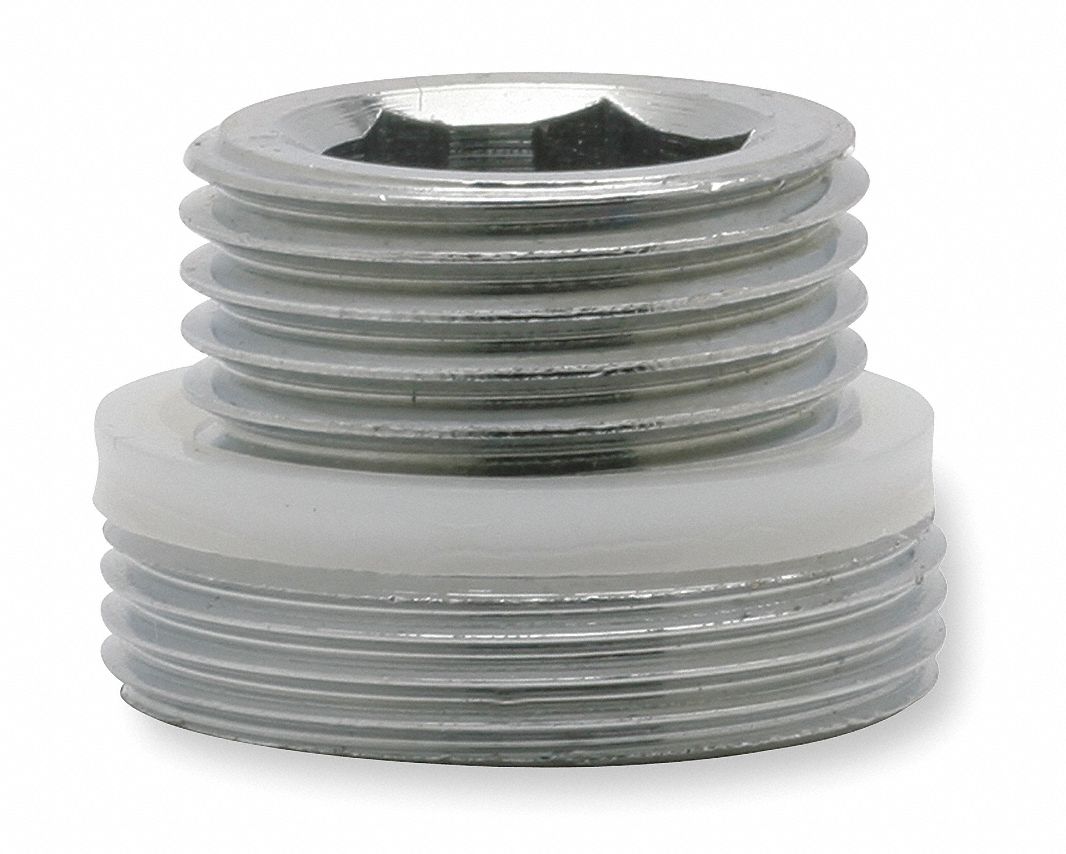 Male Threaded Spout Adapter for Chicago Faucets - Grainger