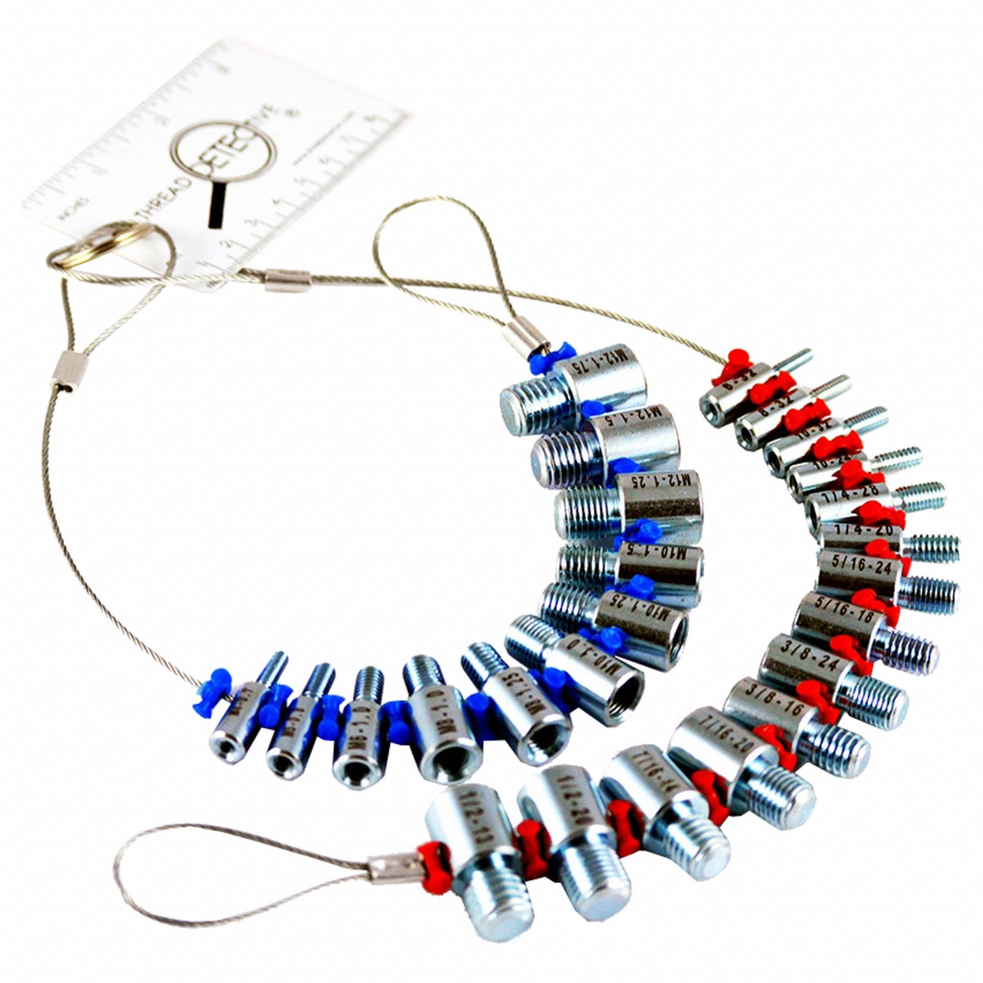 0.063 in, Steel, Thread Identifier,30 in L - 3JAW6|GH-COM ...