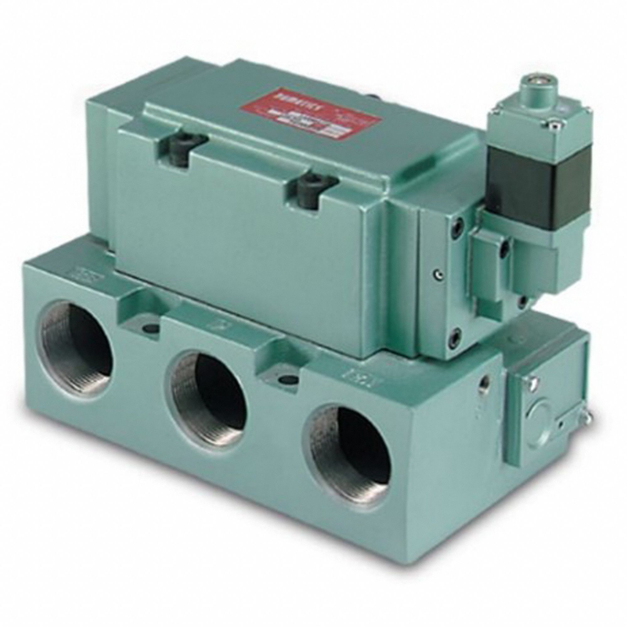 Double Solenoid, Four-Way / Two-Position, Solenoid Air Control Valve - 3JCC2|554BA400MT00061 ...