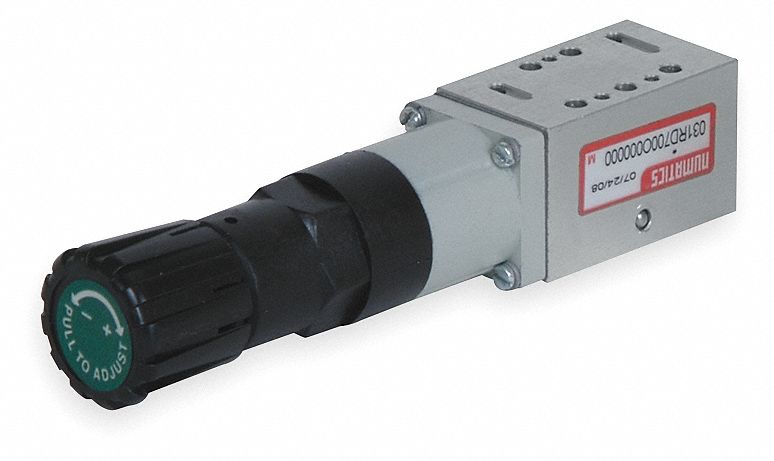 NUMATICS Sandwich Single Air Regulator: 14 cfm Max Flow Rate, 10 psi to ...