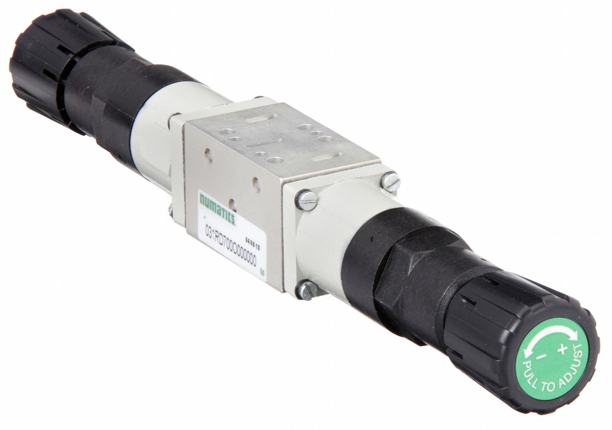 NUMATICS, 14 cfm Max Flow Rate, 10 psi to 100 psi, Sandwich Dual Air ...