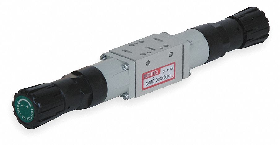 NUMATICS Sandwich Dual Air Regulator: 14 cfm Max Flow Rate, 10 psi to ...