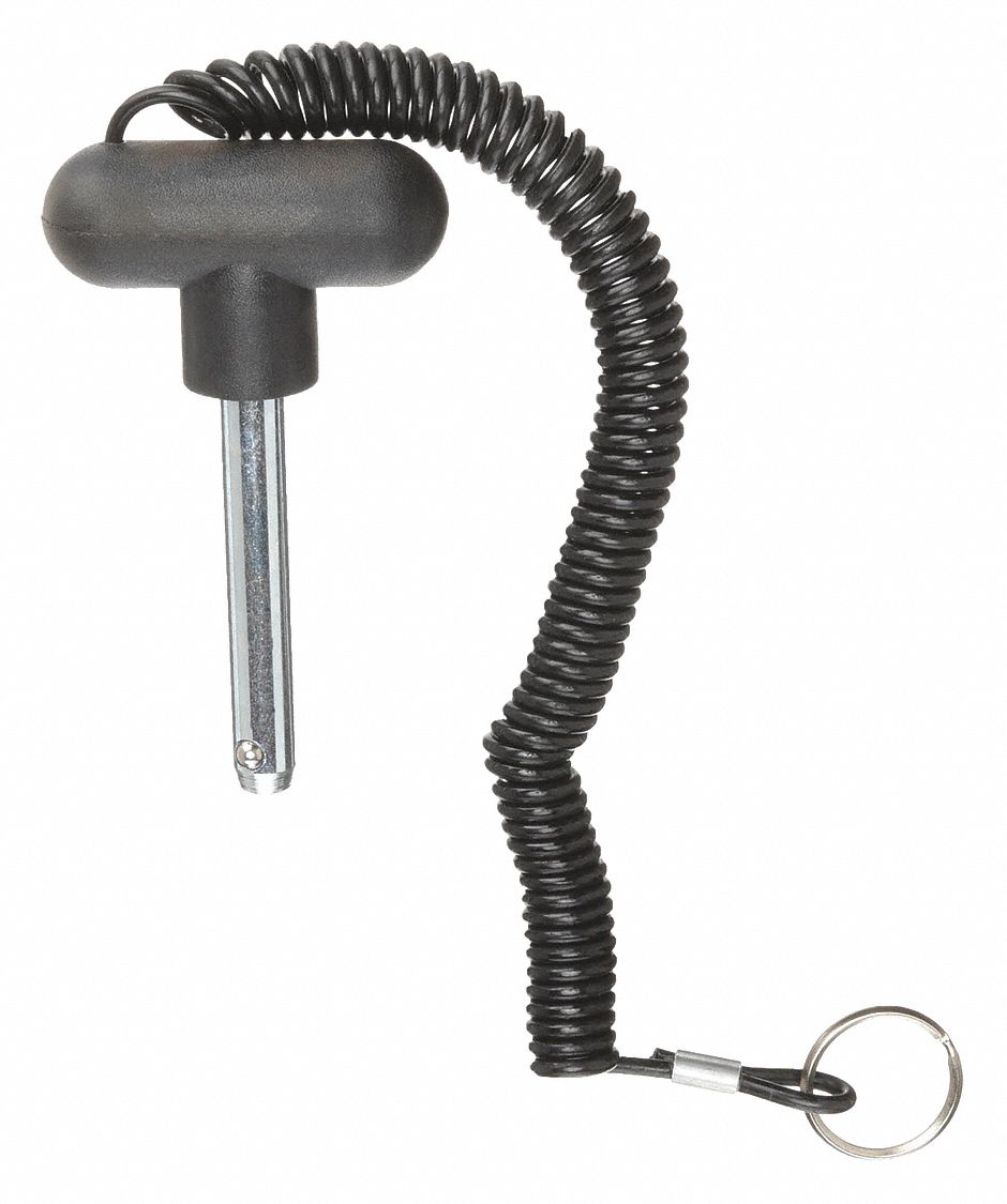 INNOVATIVE COMPONENTS, T-Handle, Steel, Quick Release Pin - 3JDD9|GN6X2500TR6DL21 - Grainger