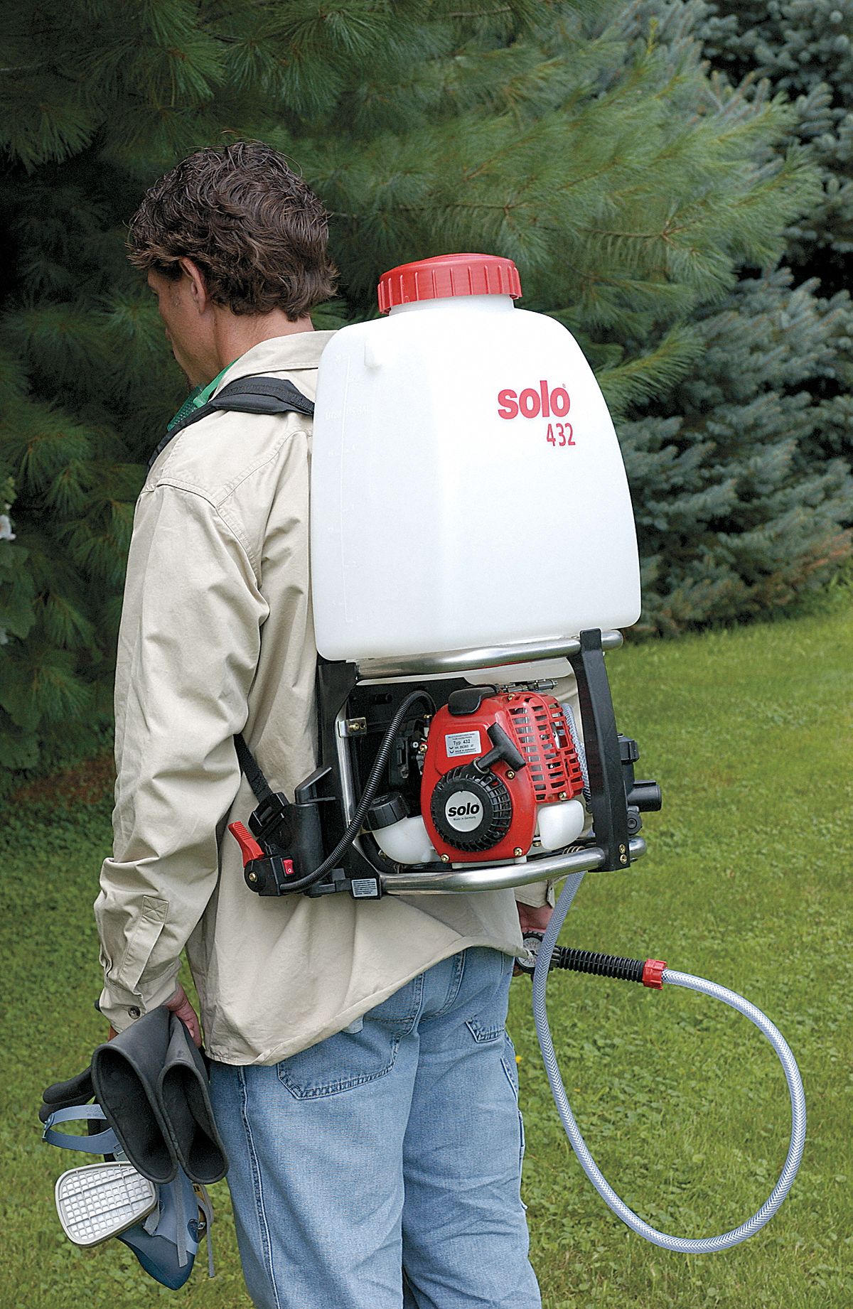 SOLO Cordless Backpack Sprayer, Backpack Sprayer Type, Lawn and Garden ...