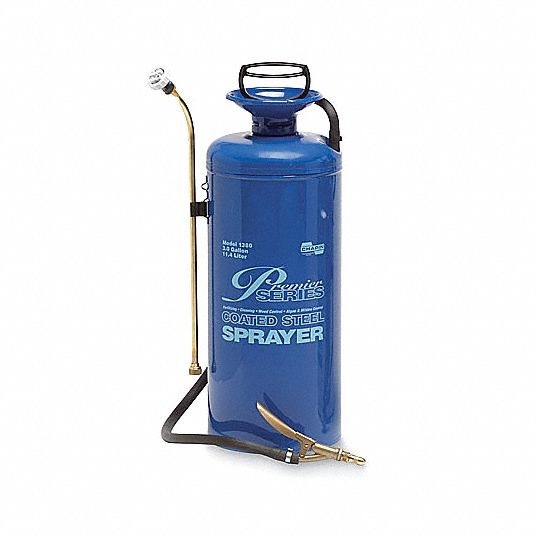 CHAPIN, 3 gal Tank, Steel Tank, Handheld Sprayer - 3JEV7|1310 - Grainger
