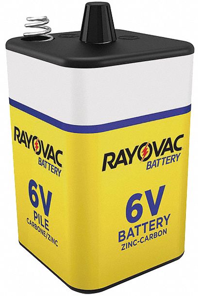 RAYOVAC, Spring, 8 Ah Capacity, Lantern Battery - 3JFU2|944C - Grainger