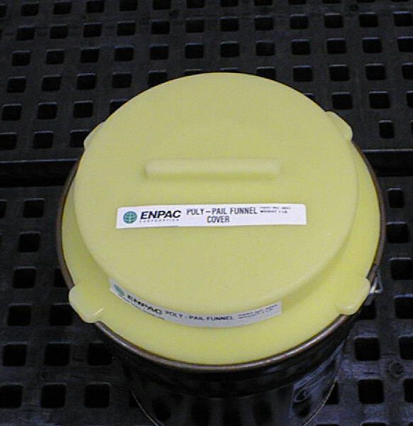 ENPAC Safety Pail Funnel Cover: For 3.5 gal_5 gal_6 gal Drum Capacity ...