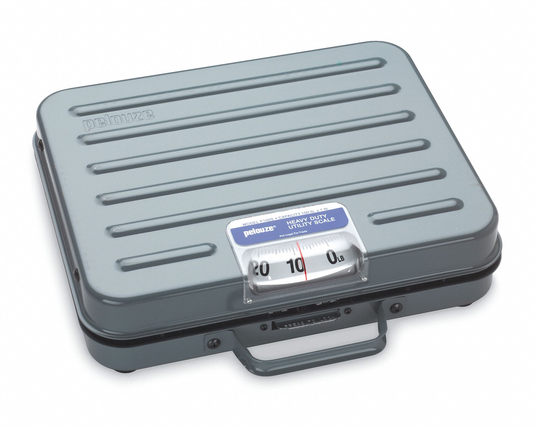 RUBBERMAID COMMERCIAL PRODUCTS, 100 lb Wt Capacity, 13 in Weighing ...