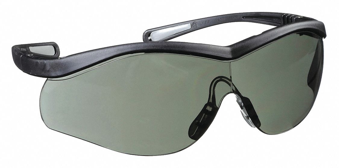 HONEYWELL UVEX, Wraparound Frame, Half-Frame, Safety Glasses - 3JTR9 ...