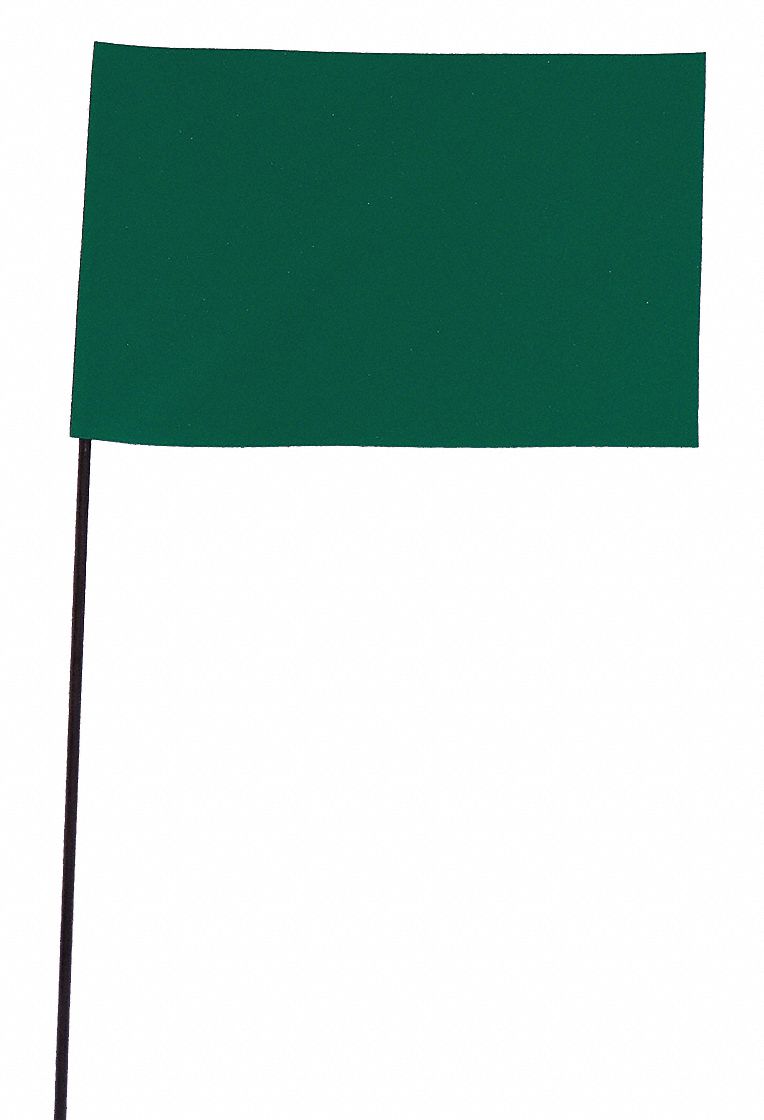 2 1 2 In X 3 1 2 In Flag Size HxW 21 In Staff Ht Marking Flag
