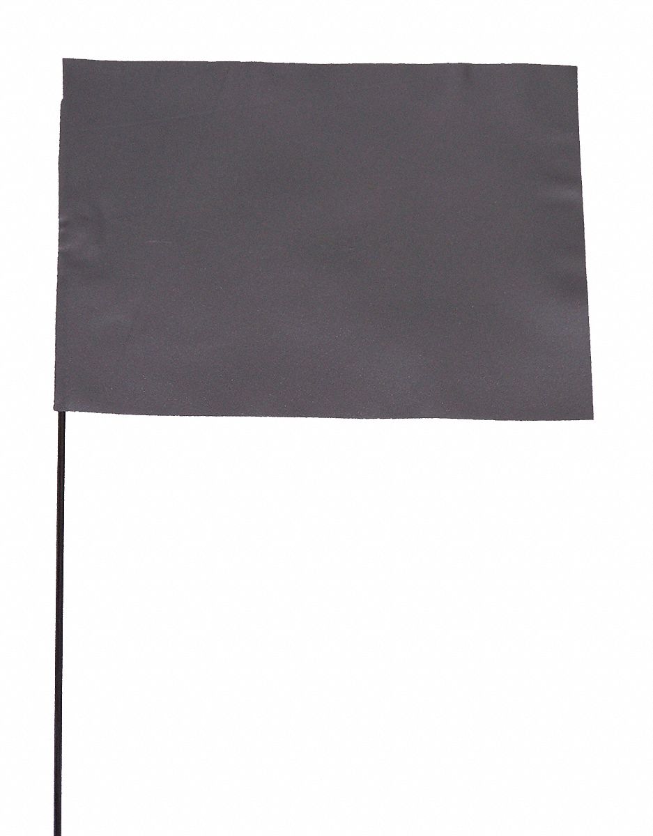 5 in x 8 in Flag Size (HxW), 36 in Staff Ht, Marking Flag - 3JVU4|3JVU4 ...