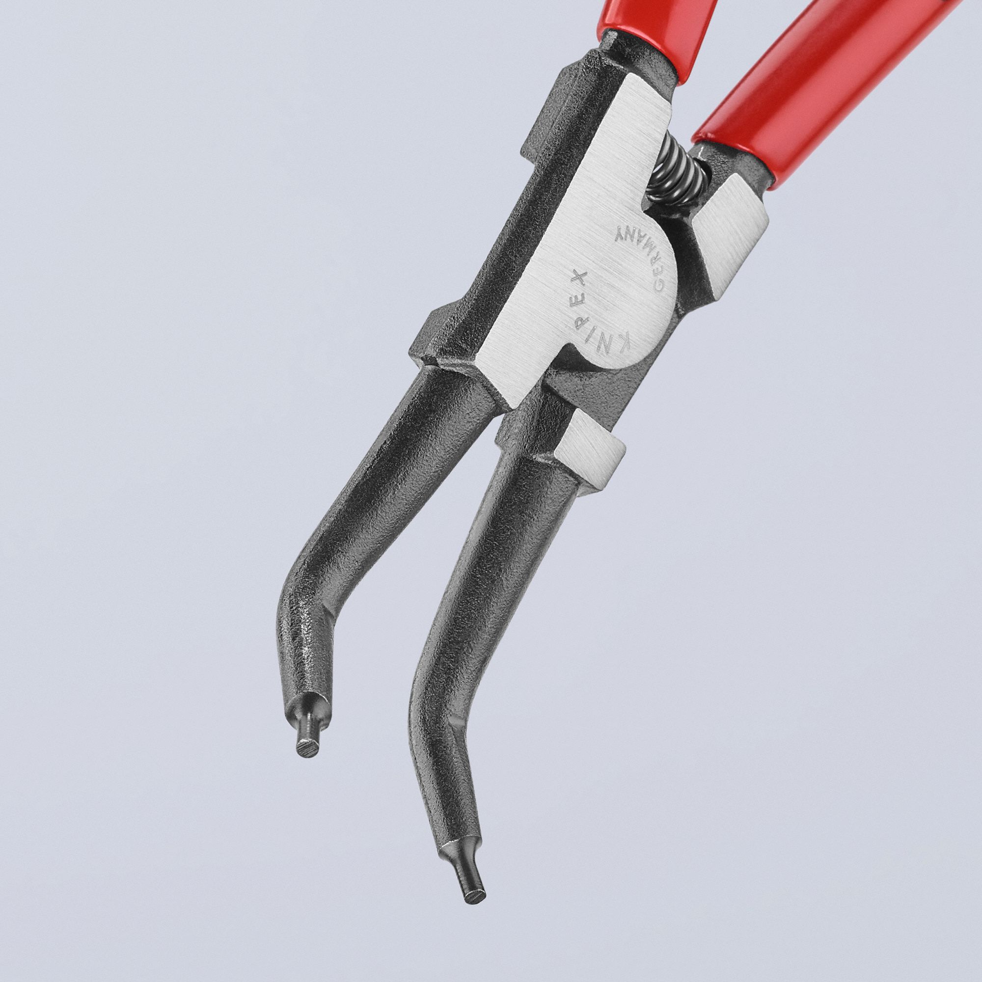 KNIPEX Retaining Ring Plier: External, For 40 mm to 100 mm Shaft Dia, 0 ...