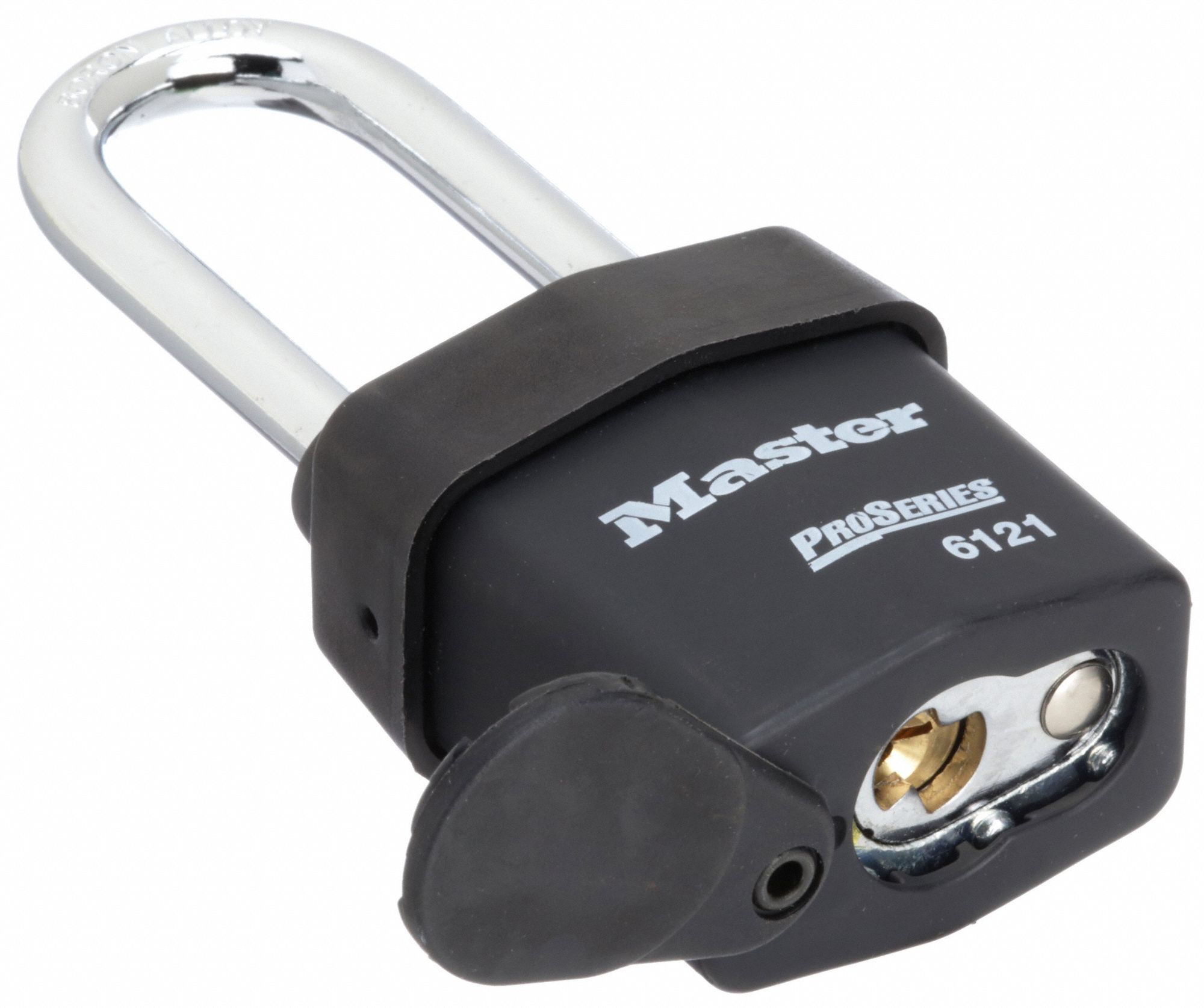 MASTER LOCK Padlock: 2 1/2 in Vertical Shackle Clearance, 7/8 in ...