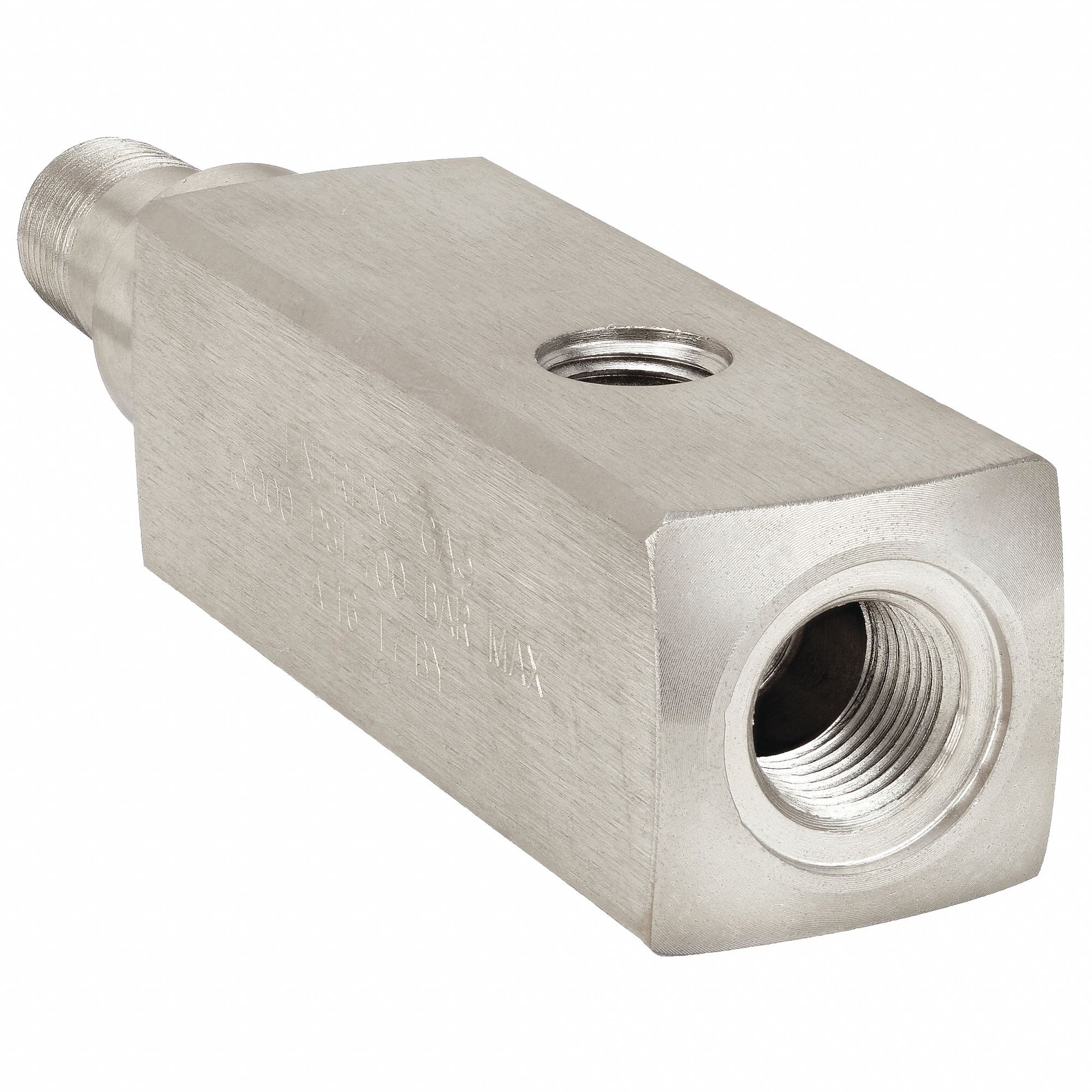 ENERPAC GA3 Gauge Port 1 4 In Female NPTF Gauge Adapter 3KD39 GA3