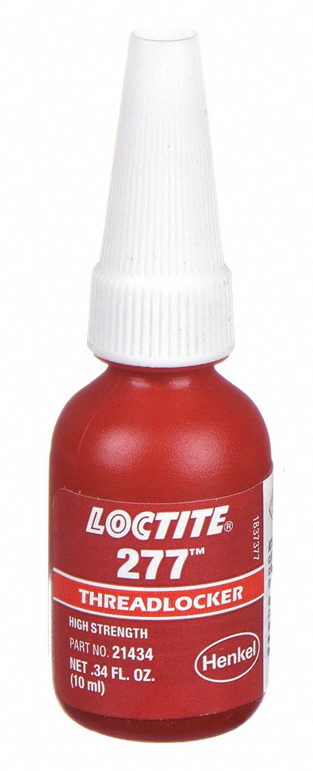 LOCTITE, 277, Red, High-Strength Threadlocker - 3KE48|231089 - Grainger