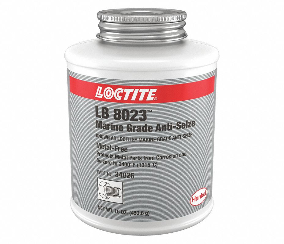 LOCTITE Antiaferrante de Grado Marino LB 8023 16 oz. - 3KE64 | 275026 ...