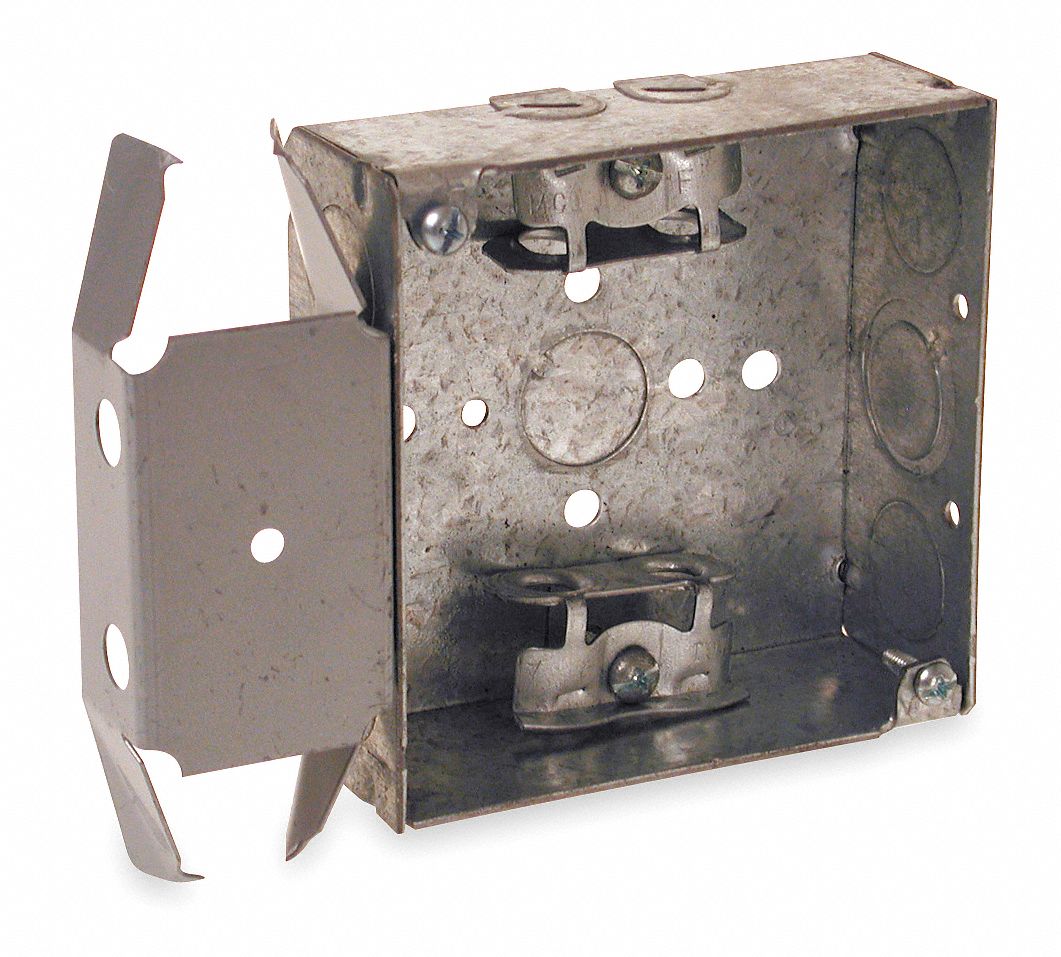 RACO, Steel, Steel - 4" x 4" Square Box Material & Nominal Size ...