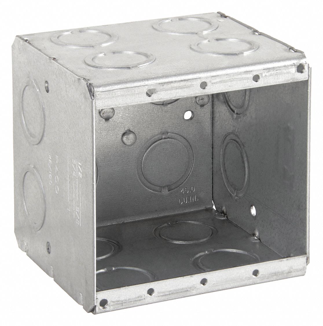 RACO, Steel, 2 Gangs, Electrical Box - 3KF70|696 - Grainger