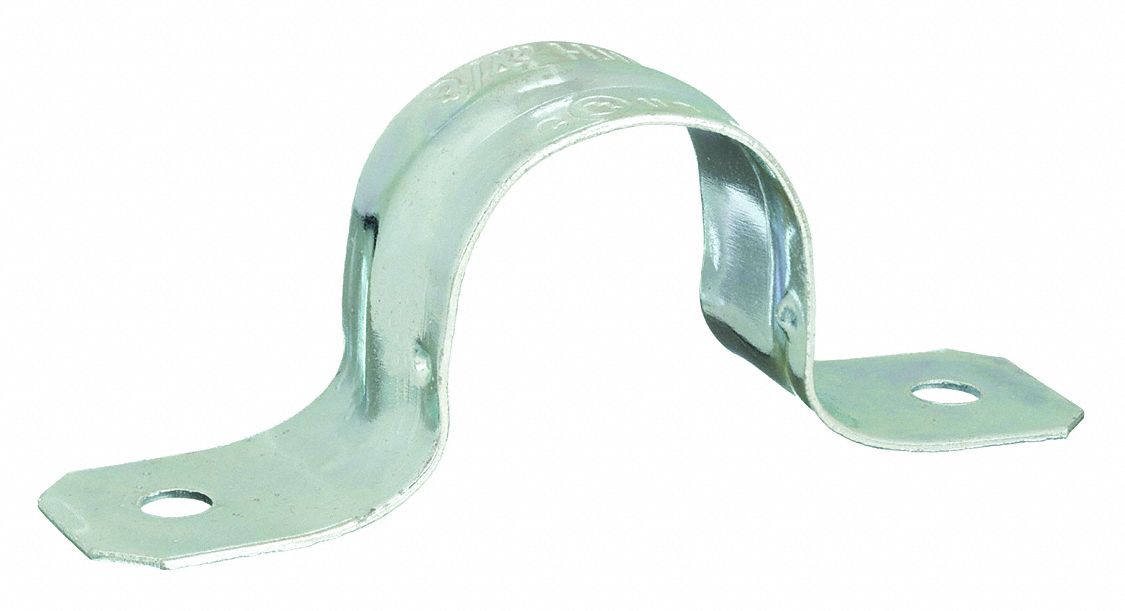 Two Hole Conduit Strap, PK 150 - Grainger