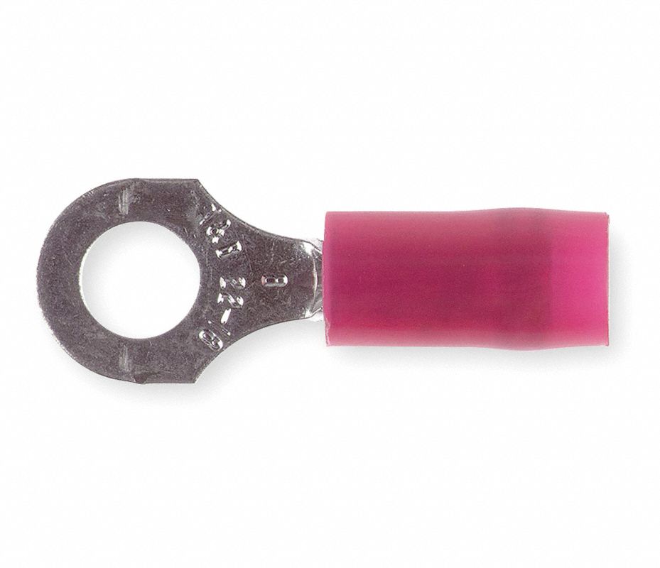 STA-KON Terminal de Anillo,Roja Nylon,Costura Sobrepuesto,22 a 16 AWG ...