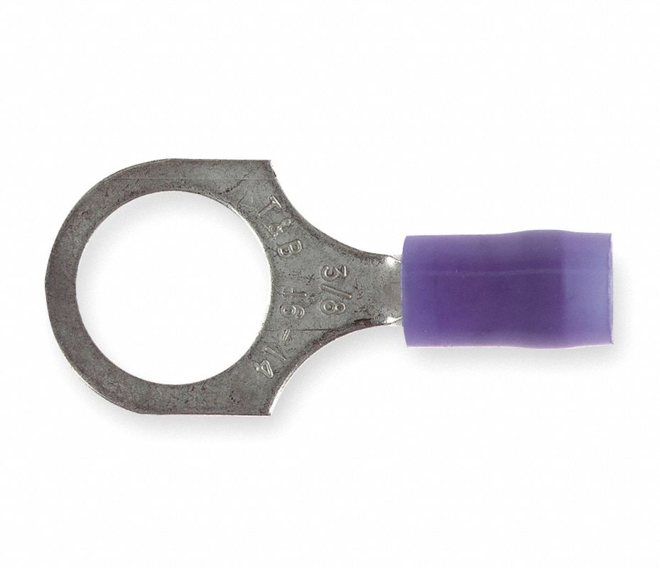 STA-KON Terminal de Anillo,Azul Nylon,Costura Sobrepuesto,18 a 14 AWG ...