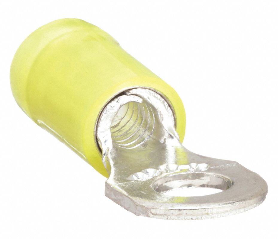 STA-KON Terminal de Anillo , Amarilla Nylon , Costura Sobrepuesto , 12 ...