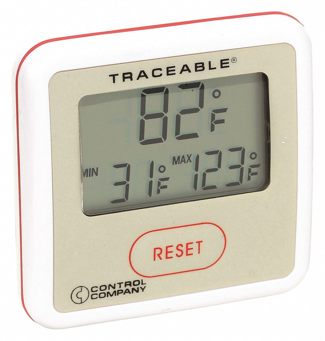 TRACEABLE, -58°F to 158°F, ±1°C, Digital Thermometer - 3KGL2|4120 ...