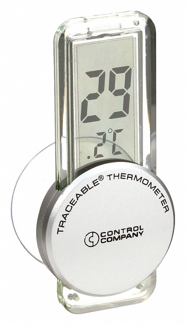 TRACEABLE, 32°F to 113°F /0°C to 45°C, +/-1°C, Digital Thermometer ...