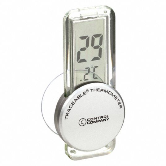 TRACEABLE, 32°F to 113°F /0°C to 45°C, +/-1°C, Digital Thermometer - 3KGR3|4157 - Grainger