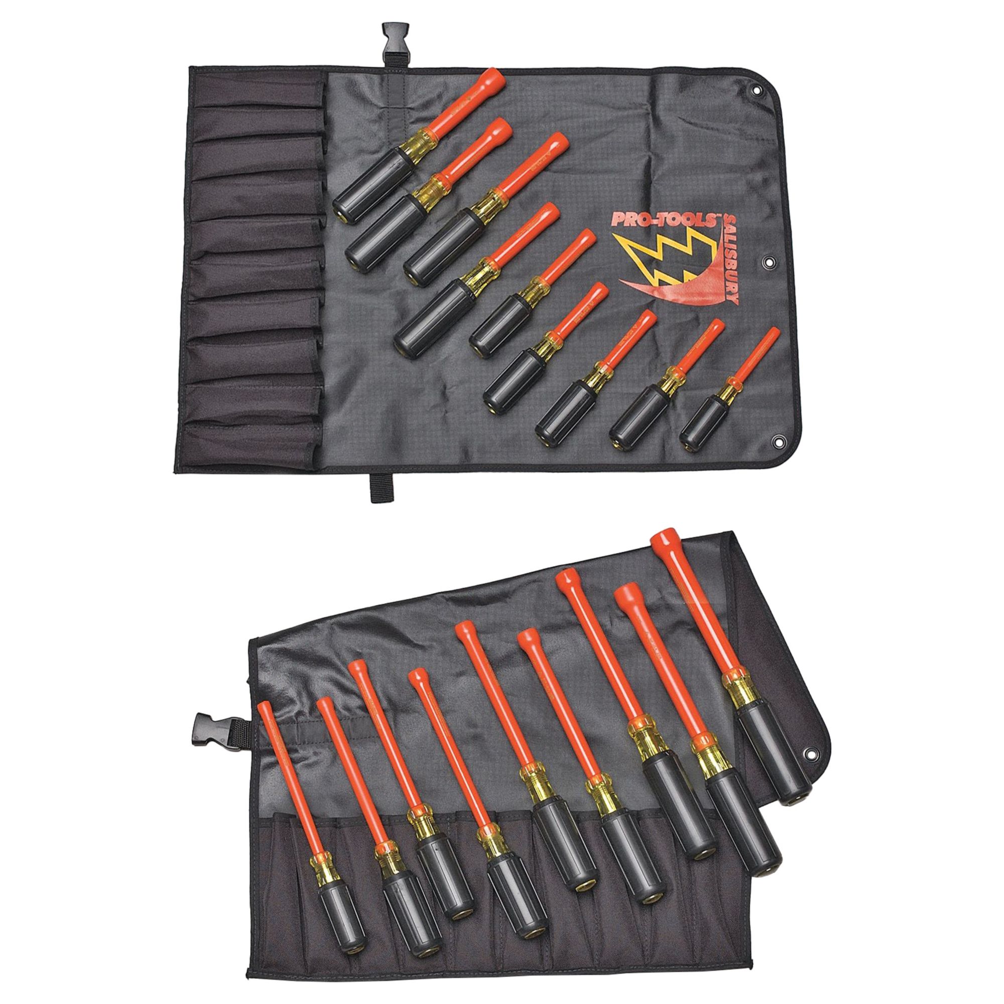 SALISBURY, SAE, 6 in Shank Lg, Nut Driver Set - 817ZK2|S25922L - Grainger