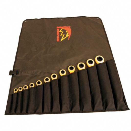 Box End Wrench Set, Insulated Yes, 7 to 21 mm - Grainger