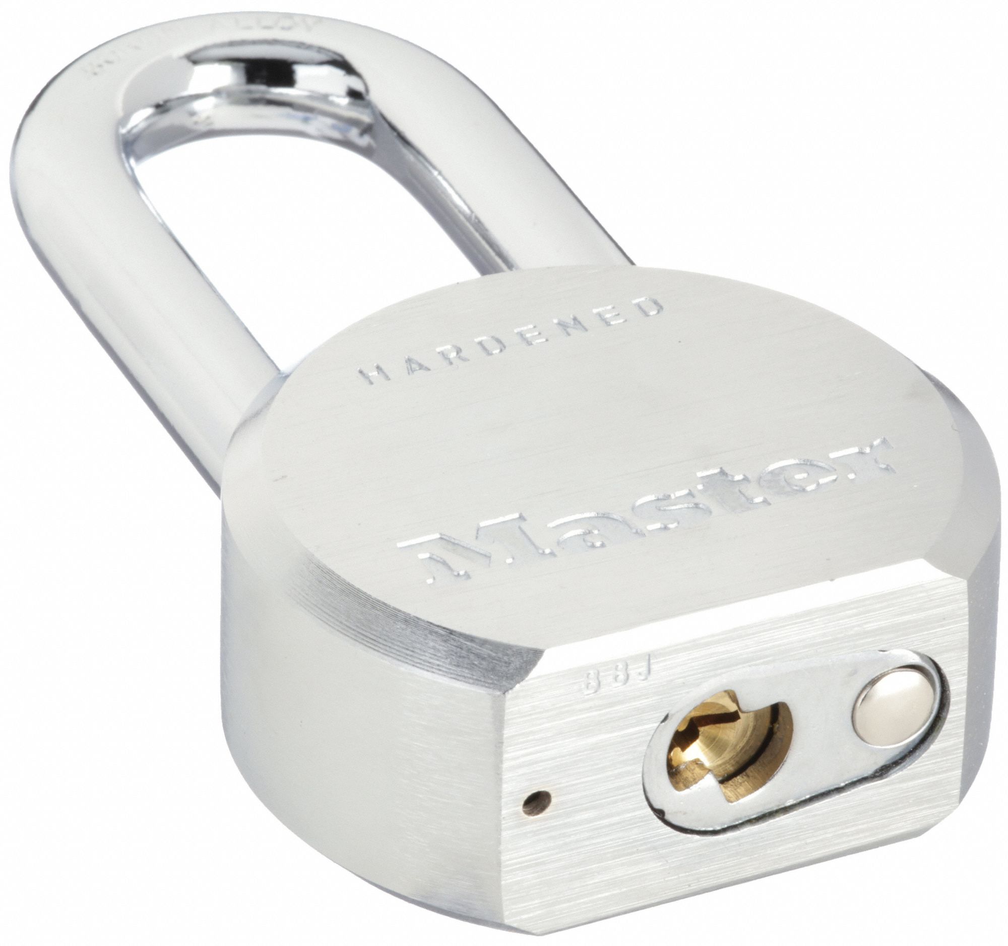 MASTER LOCK Padlock: 2 in Vertical Shackle Clearance, 7/8 in Horizontal ...