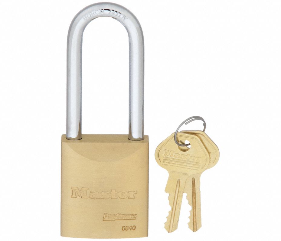 MASTER LOCK Candado, Boro, 2-7/16", 29/32", 5/16", 10G145, MASTER LOCK ...